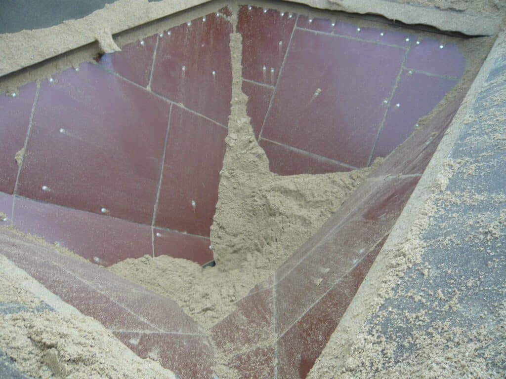 Concrete Lining | Ceramic Wear Liners | Concrete Hopper